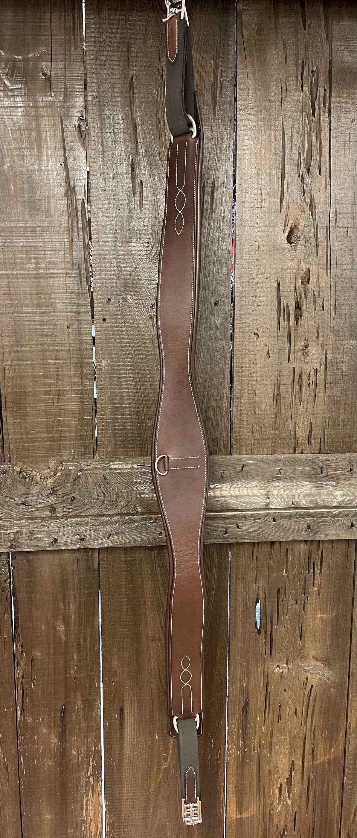 Leather Humane Girth for Drafts or Warmbloods — Warmblood Tack Store